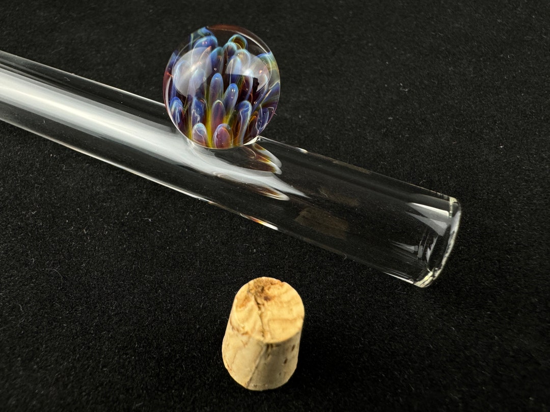 Fancy Glass Incense Case, One of a Kind Collectible, Handmade ...