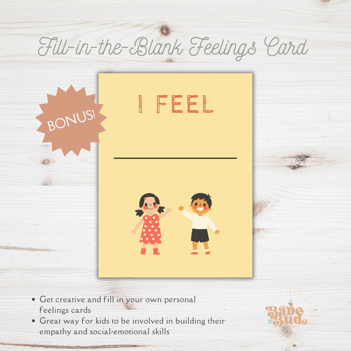 Feelings Cards - INSTANT DIGITAL DOWNLOAD | Emotions, Montessori ...