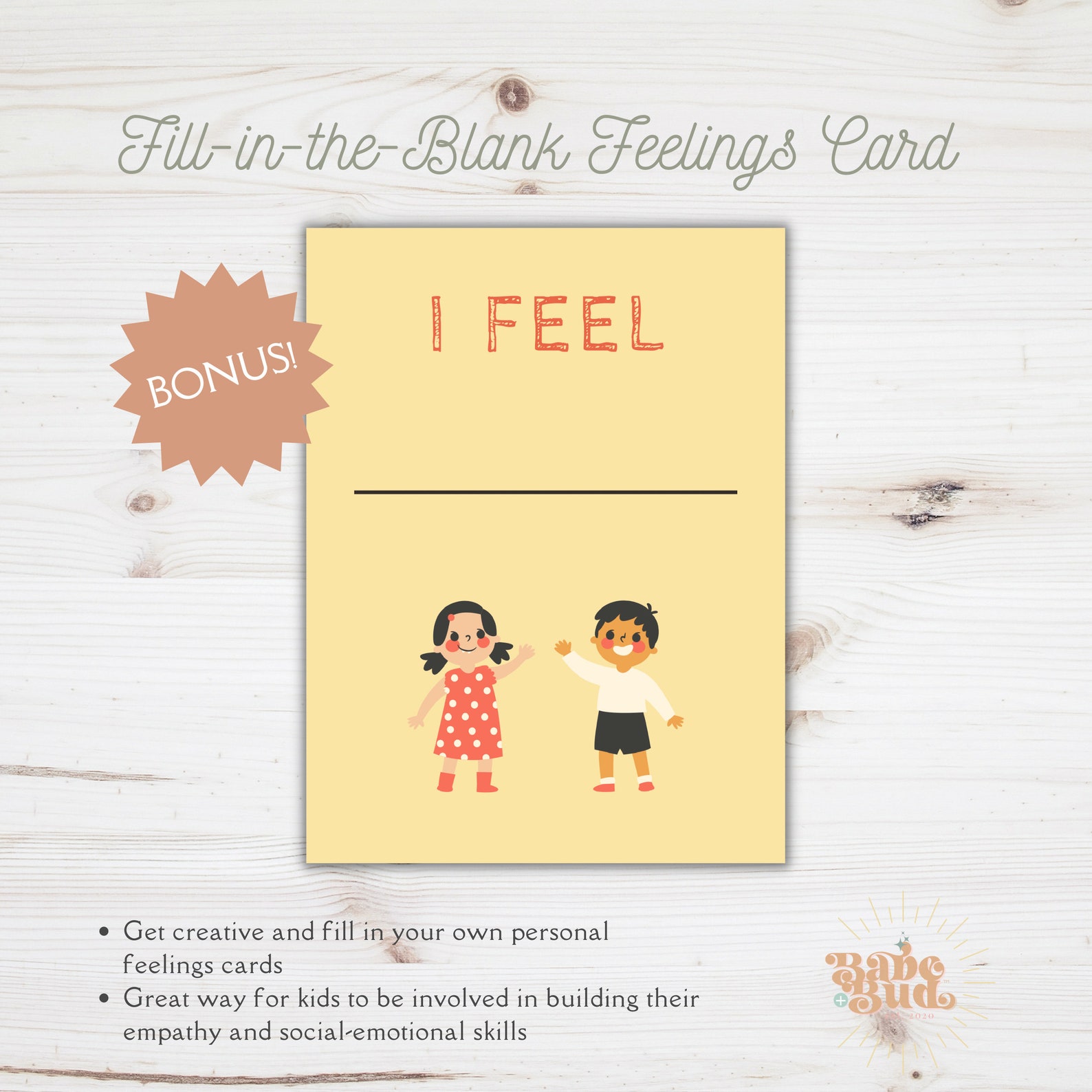 Feelings Cards INSTANT DIGITAL DOWNLOAD Emotions, Montessori, Education ...