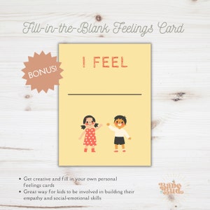 Feelings Cards - INSTANT DIGITAL DOWNLOAD | Emotions, Montessori ...