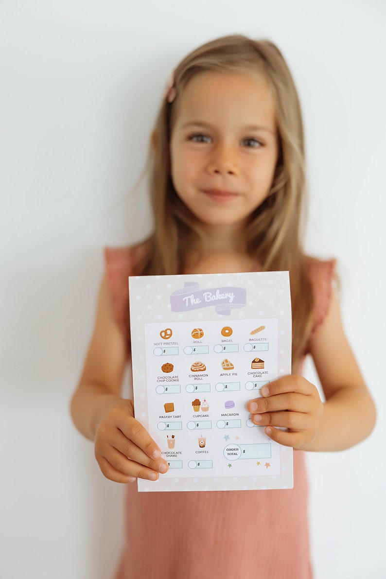 Pretend Play Notepads: Kids' Market, Bakery, Pet Adoption (50 Sheets ...