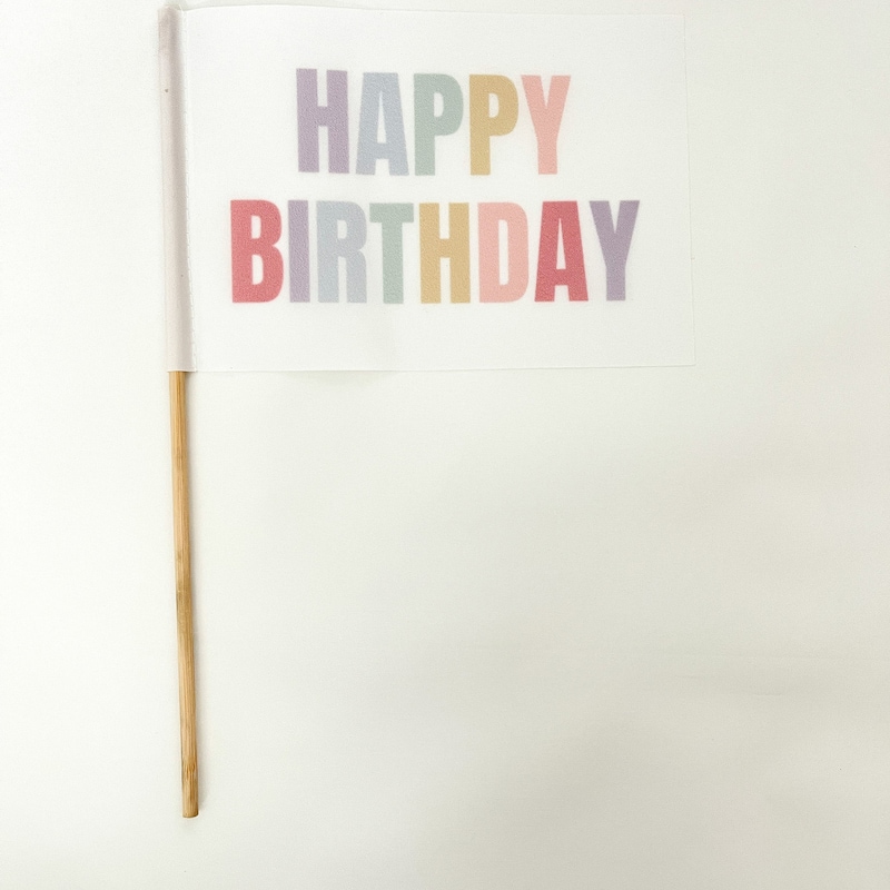 Happy Birthday Toothpicks - Etsy