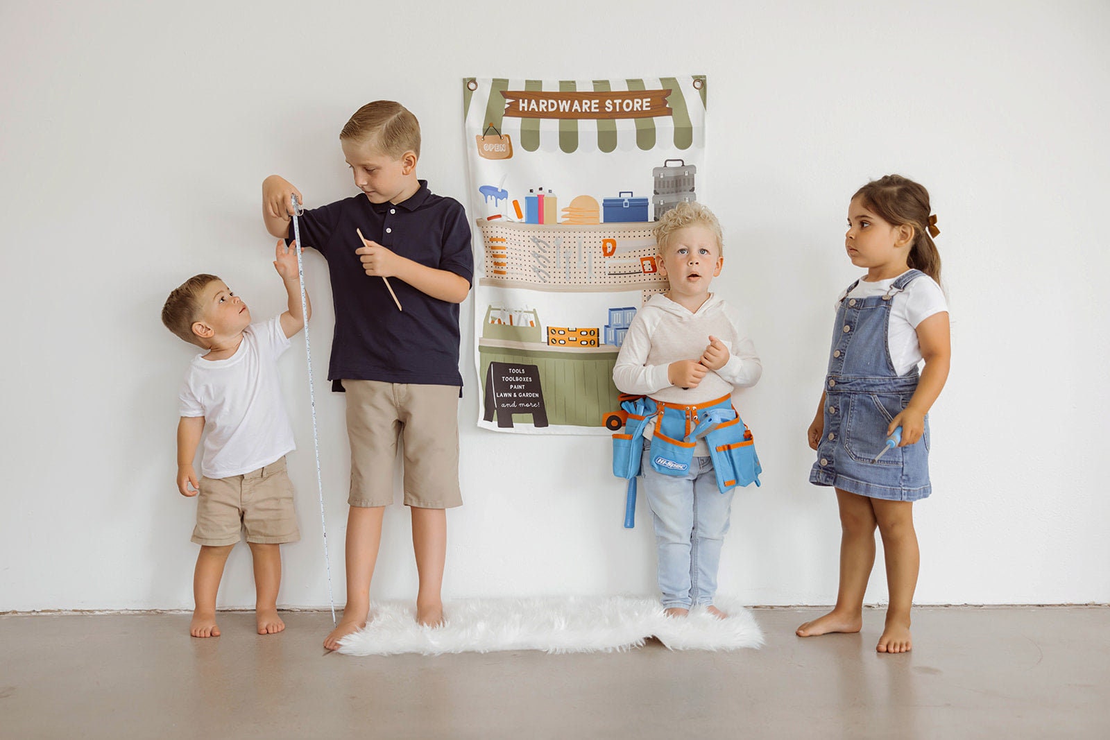 Hardware Store Pretend PLAY Banner | Entrepreneurial Storefront Play - Etsy