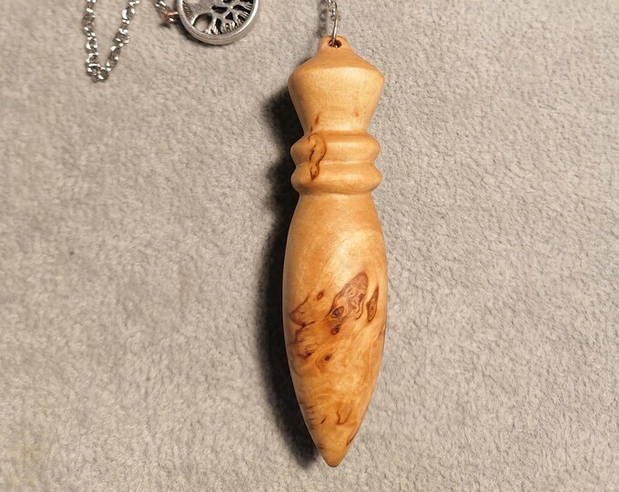 Thoth Pendulum in Curly Birch - Etsy