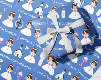 Communion Wrapping Paper - Etsy