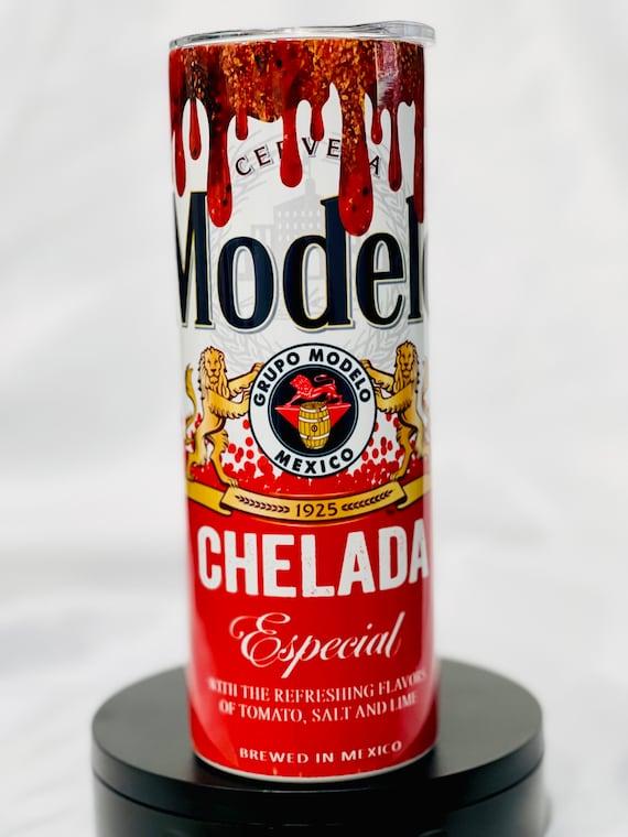 Gift For Him Skinny 20 Oz MODELO Michelada BEER TUMBLER Tajin and ...