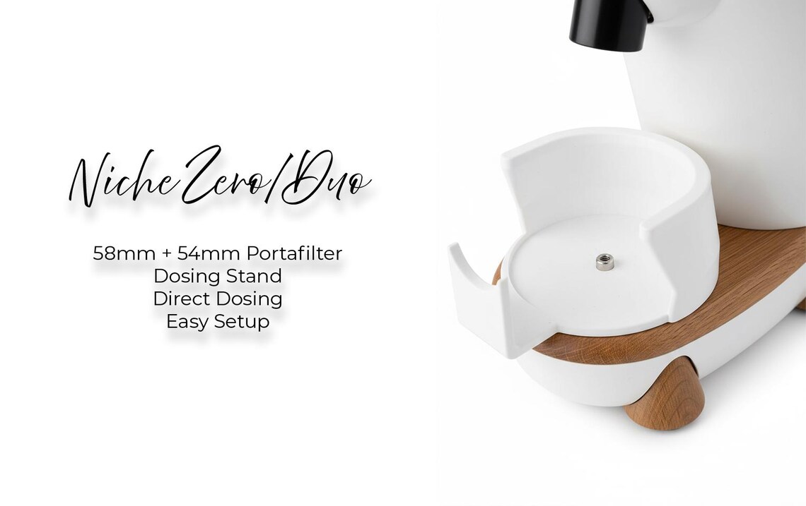 Niche Zero & Duo Grinder Portafilter Dosing Stand | Direct Dose Upgrade ...