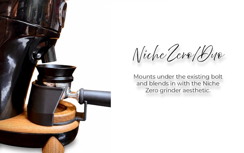 Niche Zero & Duo Grinder Portafilter Dosing Stand | Direct Dose Upgrade ...