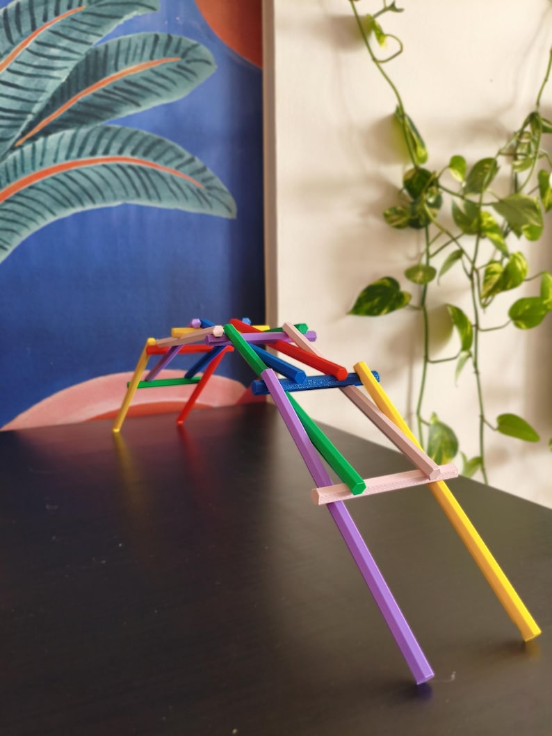 Davinci Bridge Puzzle 3D Printed - Etsy