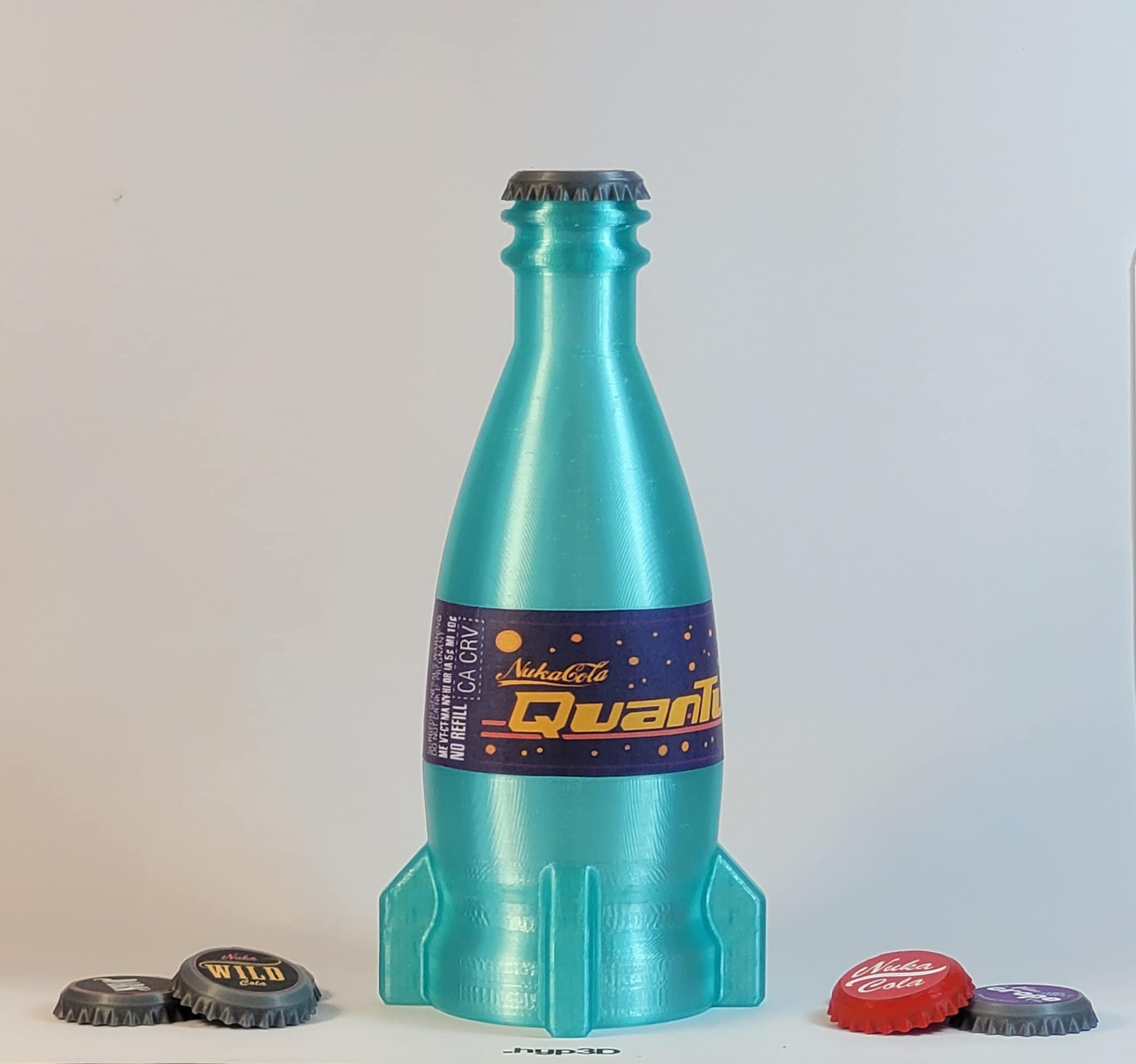 Nuka Cola Bottle STL File, 3D Printing Design, Video Game Inspired ...