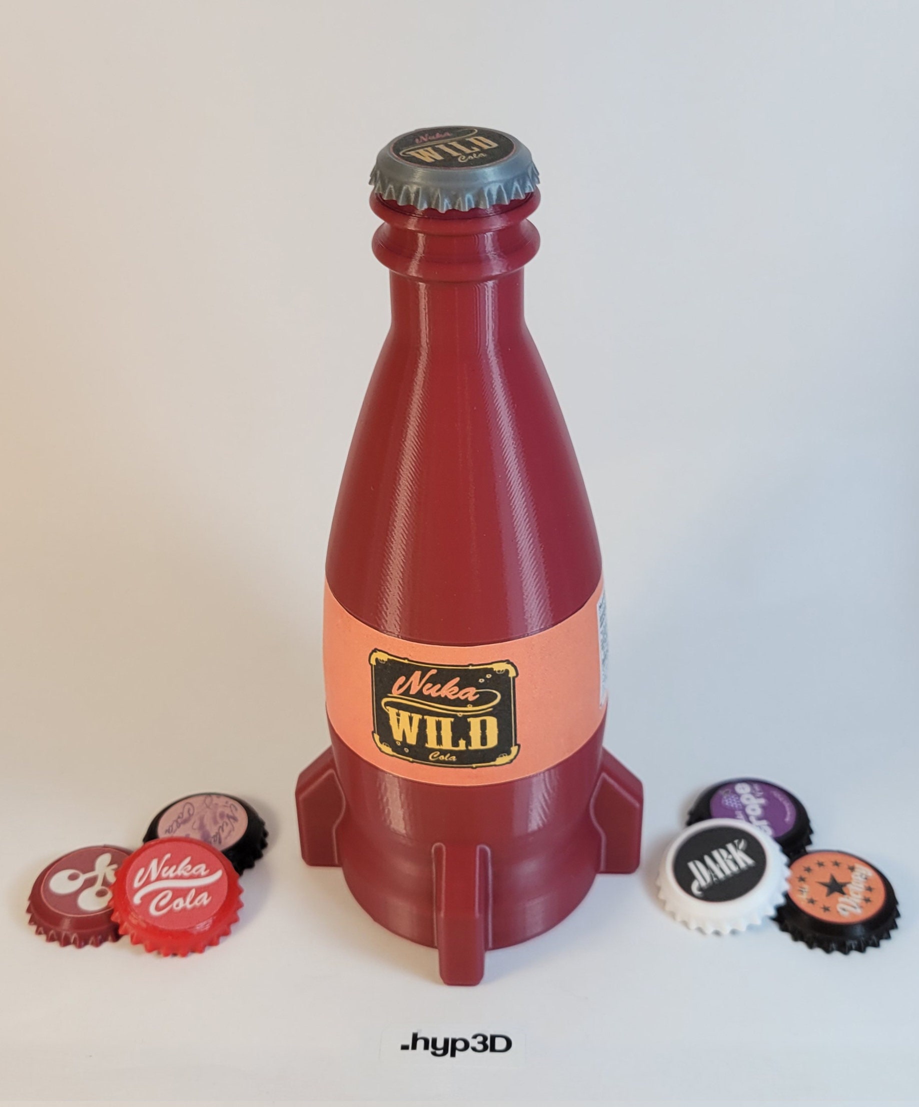 Nuka Cola Bottle STL File, 3D Printing Design, Video Game Inspired ...