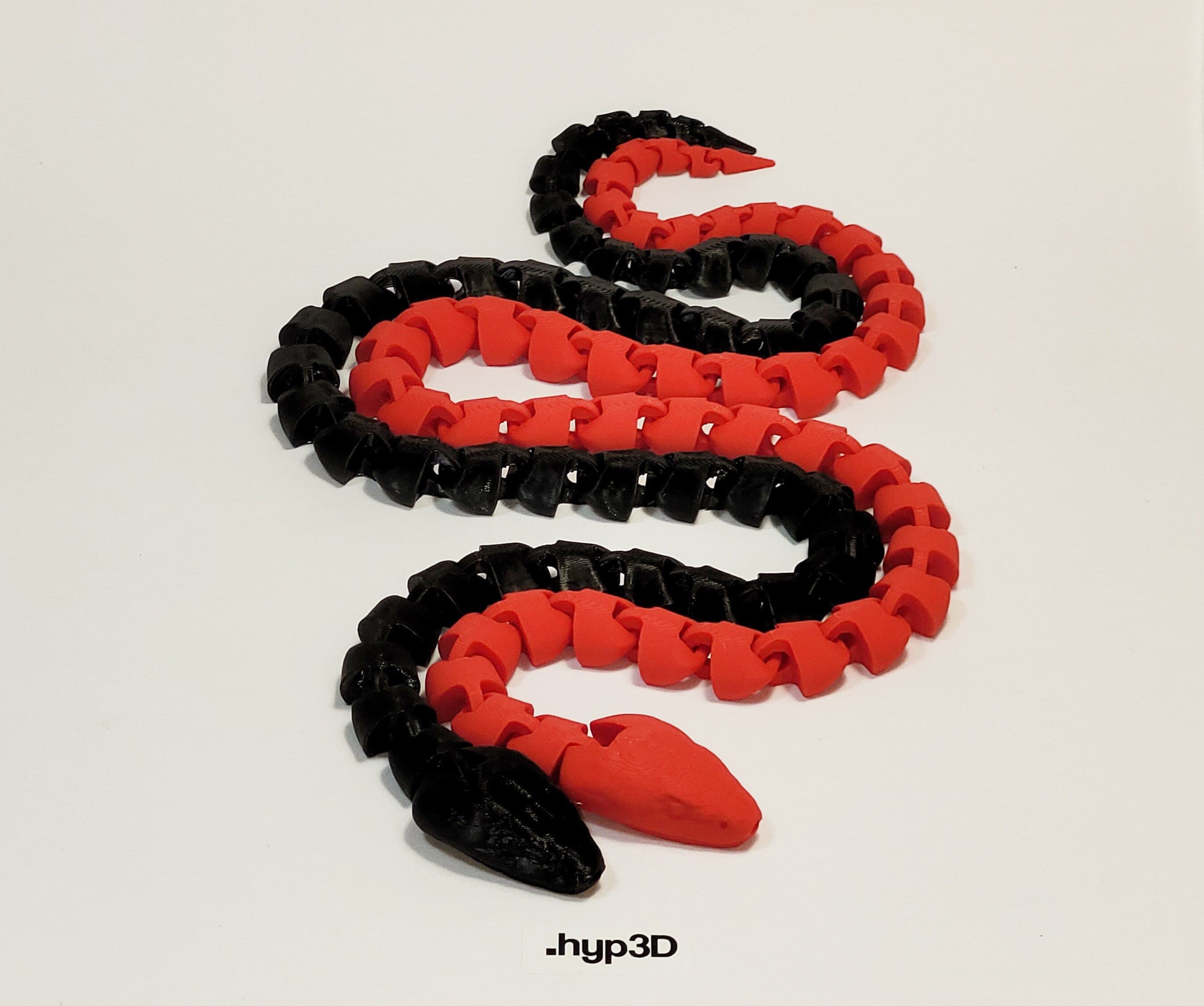 3D Printed Articulated Snake - Etsy Australia