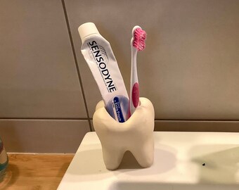 Star Shaped Toothpaste Toothbrush Holder 3D Printed Custom Unique ...