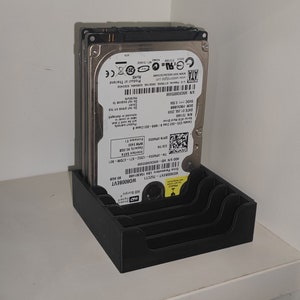 HDD Rack Hard Disk Holder Disk Drive Organizer 3D Printed - Etsy