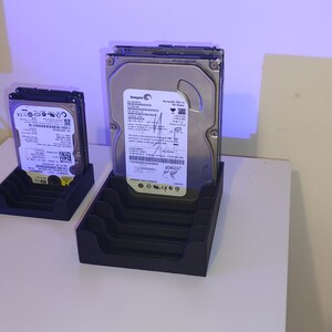 HDD Rack Hard Disk Holder Disk Drive Organizer 3D Printed - Etsy