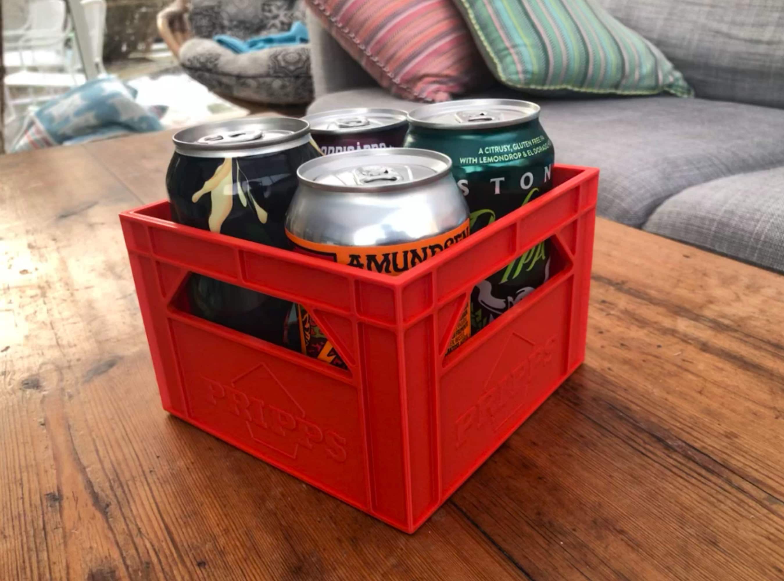 Mini Beer Crate Storage Box 3D Printed - Etsy