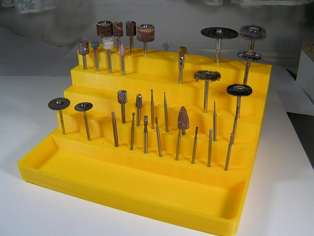 Dremel Bit Organizer Proxxon Tool Holder Rotary Bit Storage - Etsy