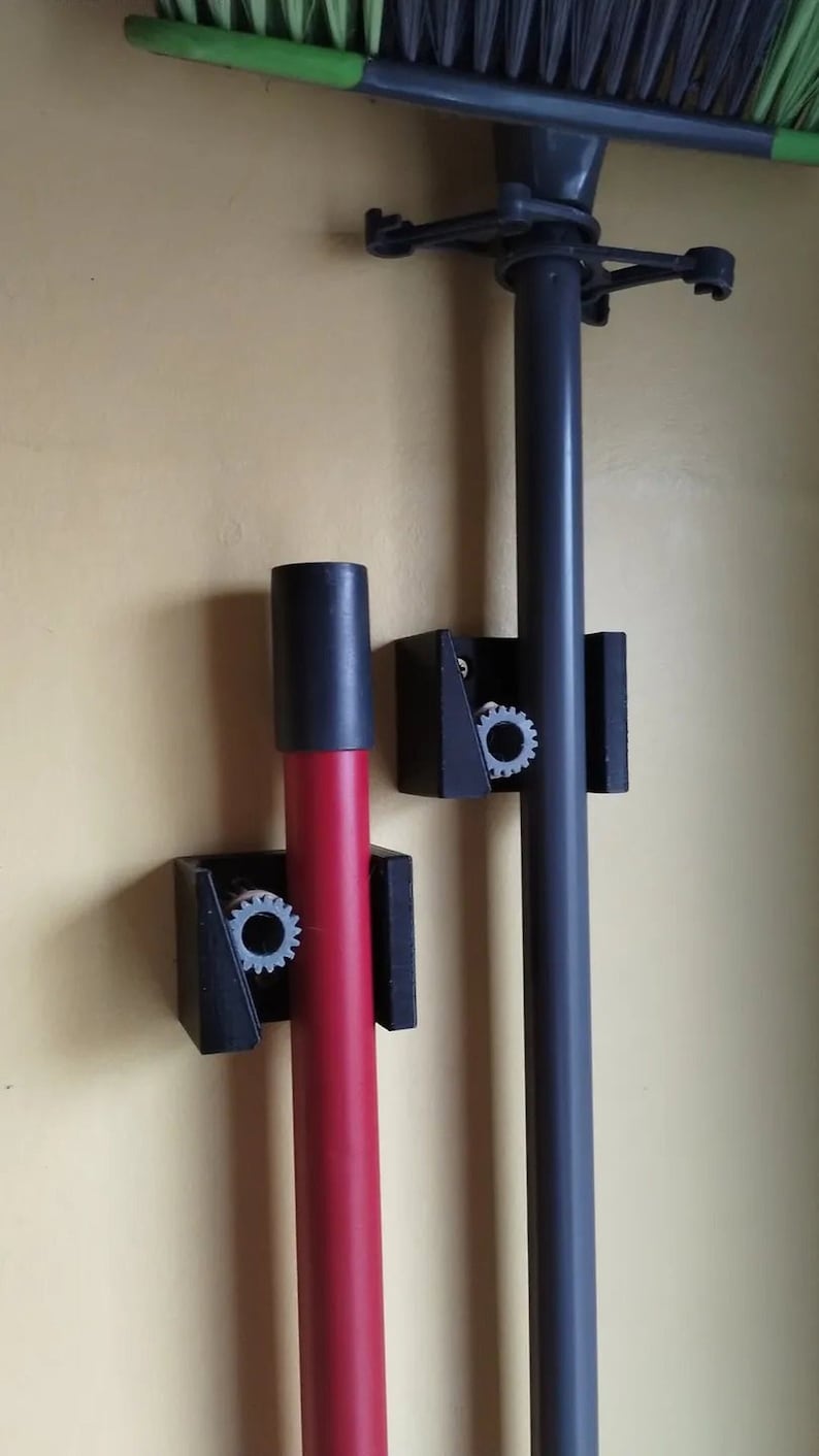 Gravity Broom Holder 3D Printed Kitchen Organizer Mop - Etsy