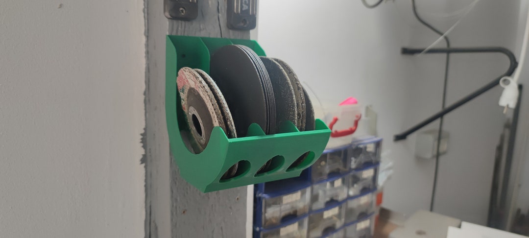 Angle Grinder Disc Holder 5 Inch 125mm 3 Compartments Angle Grinder ...