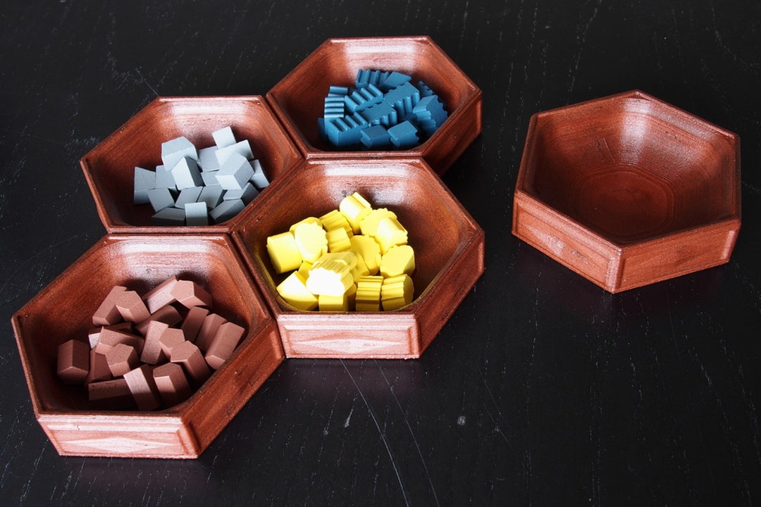 Token Trays for Board Games Stackable 3D Printed Boardgame Player Token ...