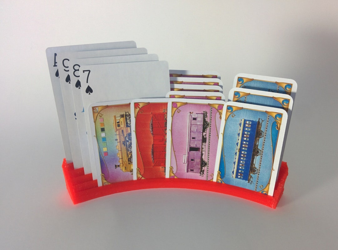 Playing Card Holder 3D Printed - Etsy