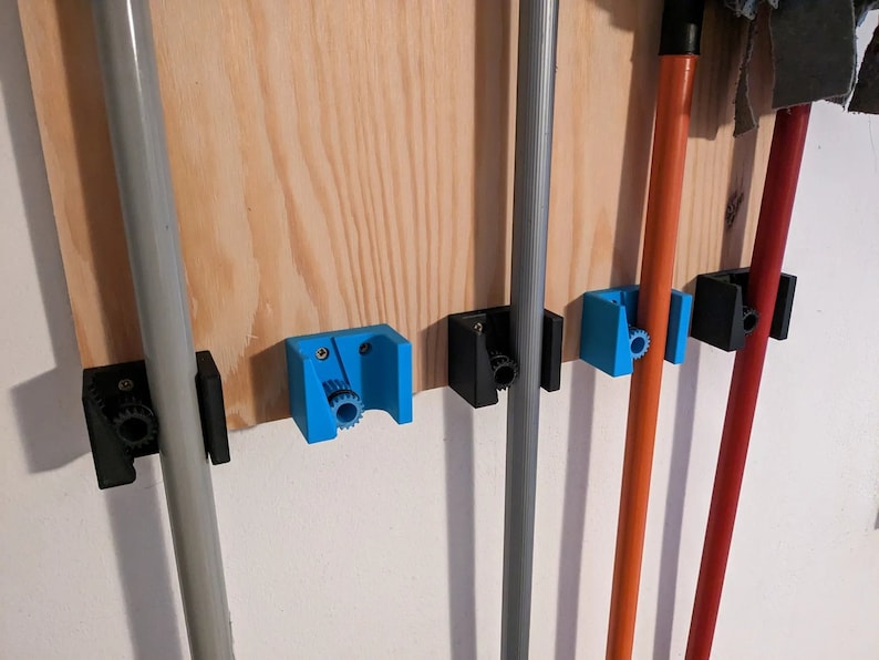 Gravity Broom Holder 3D Printed Kitchen Organizer Mop - Etsy