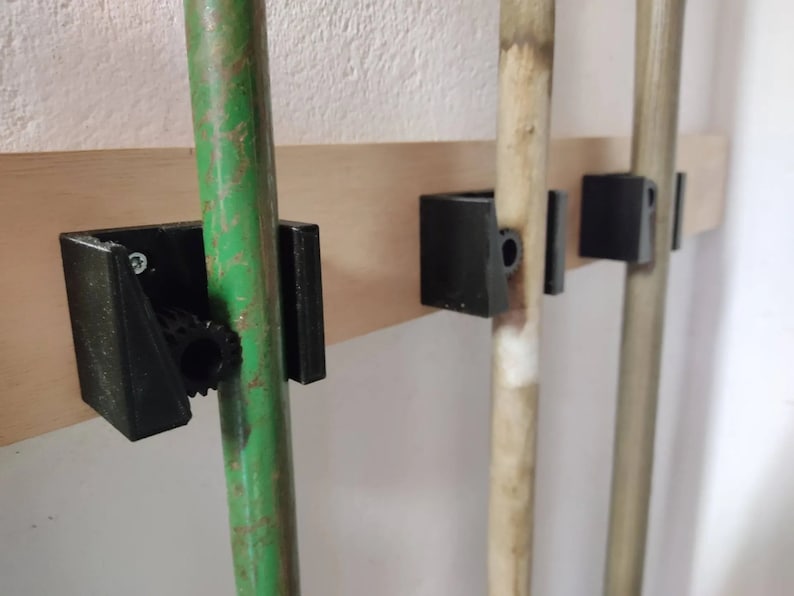 Gravity Broom Holder 3D Printed Kitchen Organizer Mop - Etsy