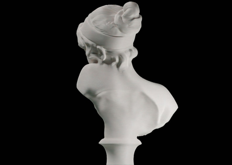Sappho Bust Sculpture 3D Printed Ancient Greek Poet Statue - Etsy