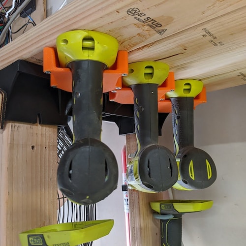 Extended Base 3D Printed Tool Holder for Ryobi Tools - Etsy