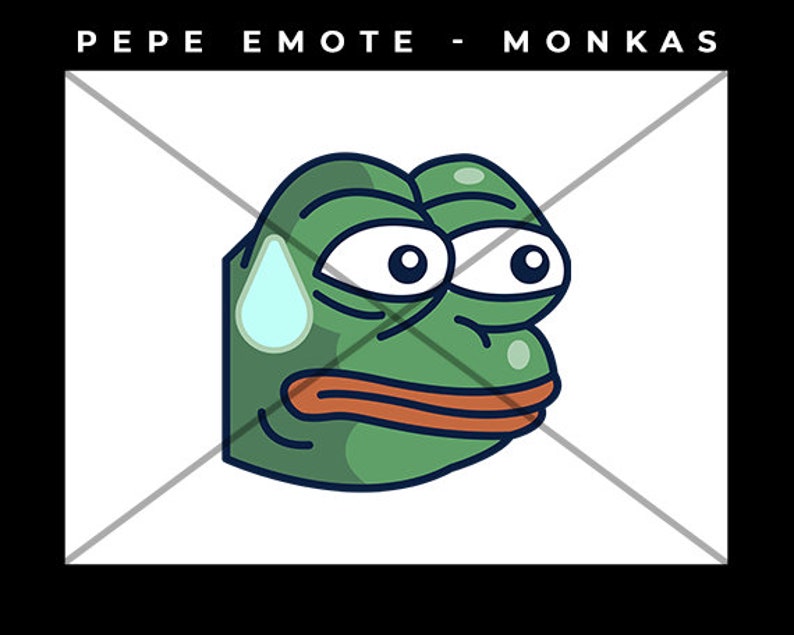 Pepe Monkas Emote High Quality Ready to Use - Etsy