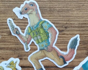 Special Agent Sticker - Etsy