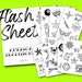 American Traditional Tattoo Flash Sheets – 190+ Designs (digital ...