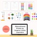 Colorful Rainbow Classroom Poster Bundle set of 10 Elementary ...