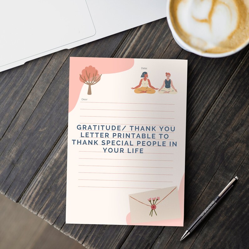 Gratitude Journal Printable Pack - 11 Pages of Daily, Weekly, & Monthly ...