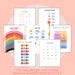 Colorful Rainbow Classroom Poster Bundle set of 10 Elementary ...