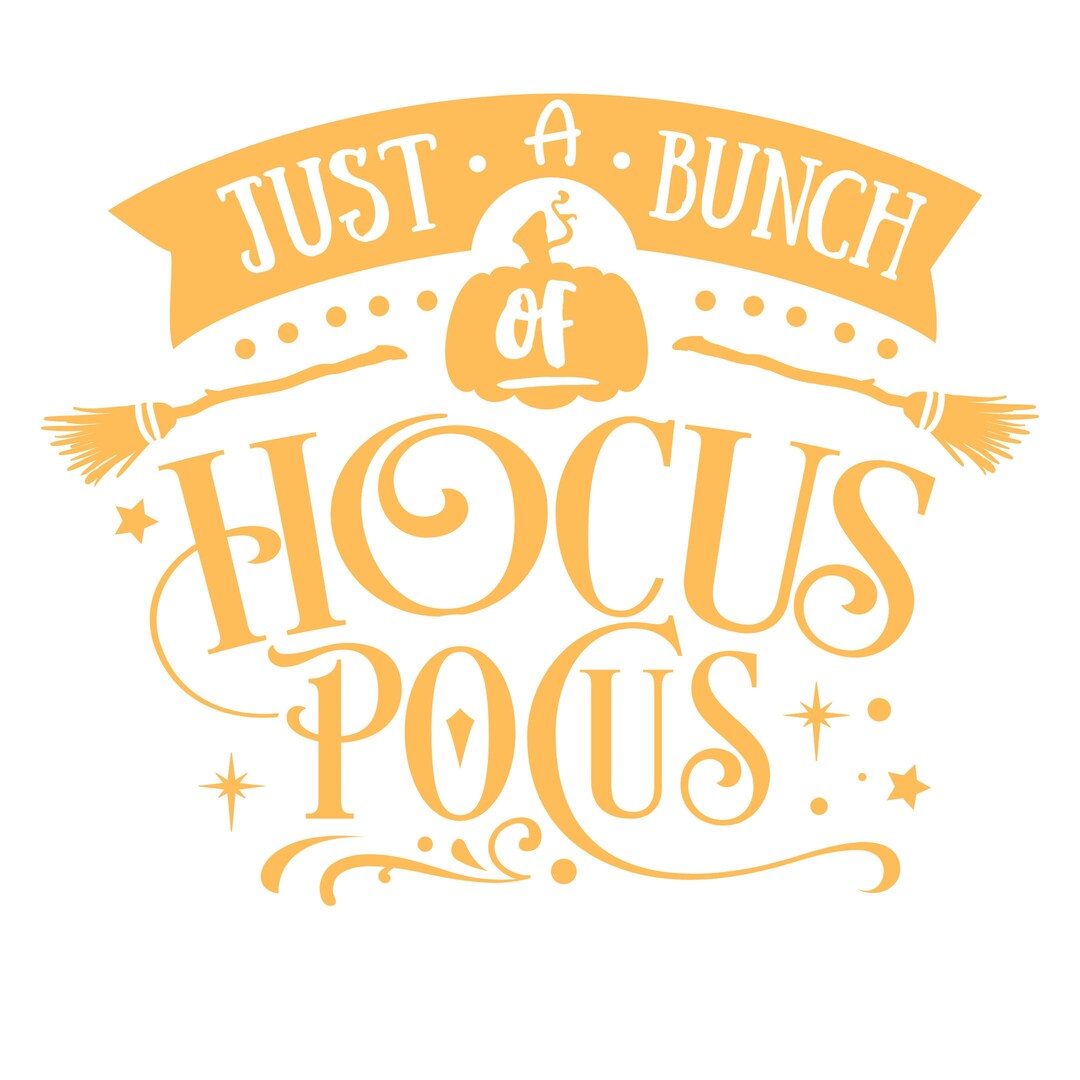 Hocus Pocus SVG File Fall SVG File Halloween SVG File - Etsy France