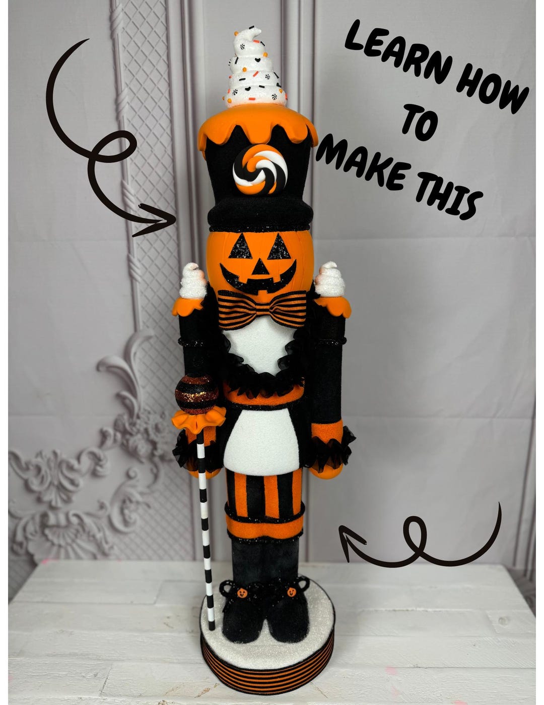 HALLOWEEN NUTCRACKER TUTORIAL - Etsy