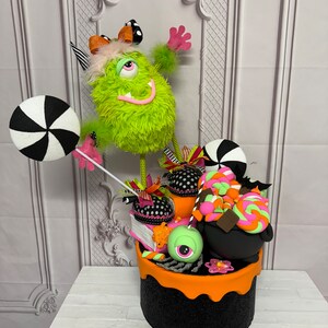 Giant Monster Centerpiece Cake for Halloween - Etsy