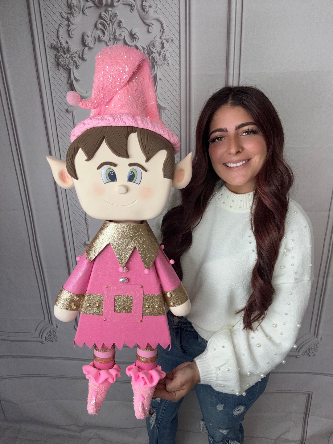 Giant Elf Decor for Christmas Displays - Etsy