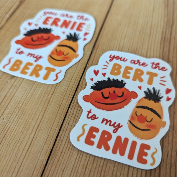 Bert and Ernie - Etsy