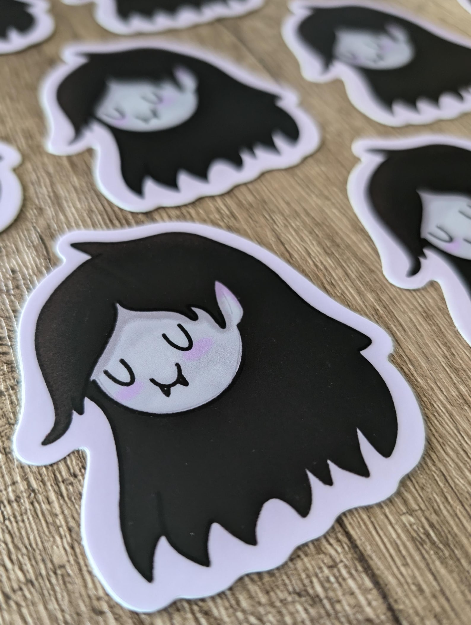 Marcy and Bonnie - Cute Set Adventure Time Vinyl Laminate Sticker ...