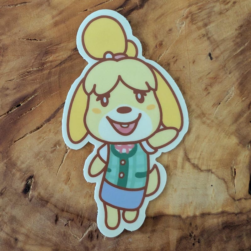 Isabelle Sticker - Etsy