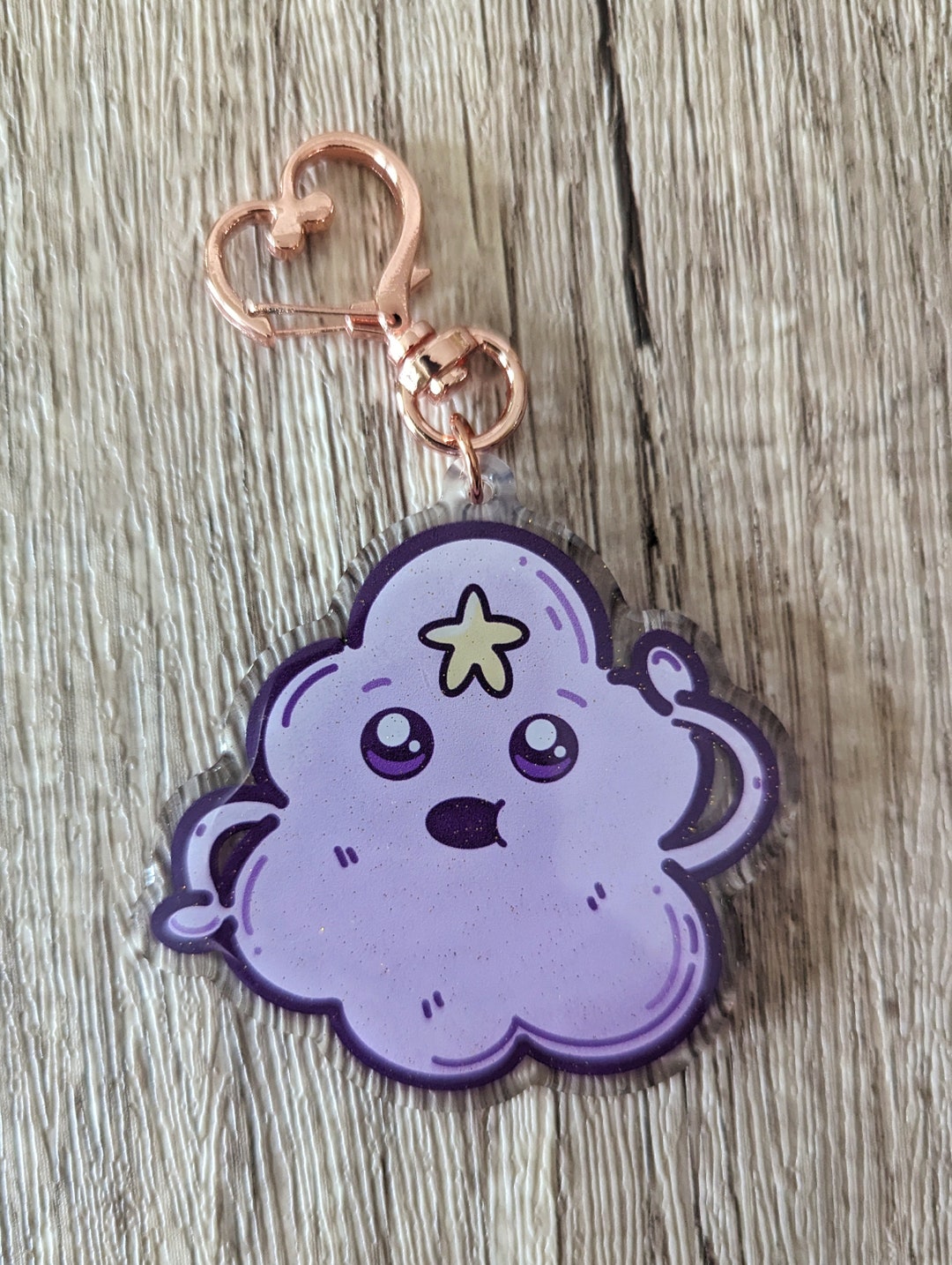 My Lumps - Cute Kawaii LSP Lumpy Space Princess Glitter Epoxy Acrylic ...