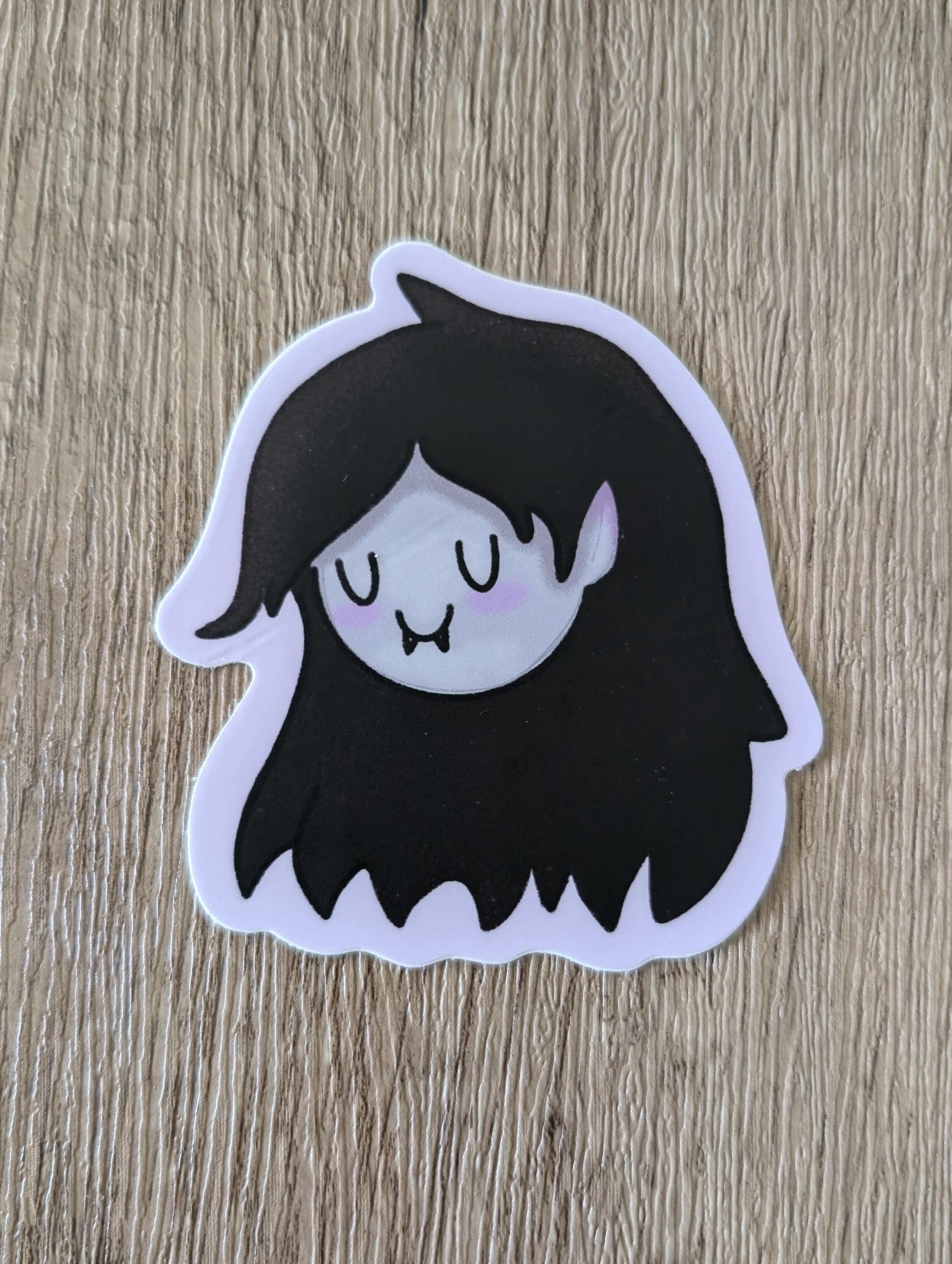Marcy and Bonnie - Cute Set Adventure Time Vinyl Laminate Sticker ...