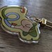 Lowly Worm - Cute Richard Scarry Epoxy Acrylic Keychain Charm - Etsy