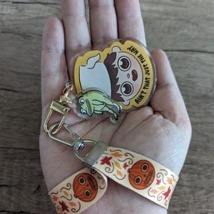 Over the Garden Wall Wristlet and Charm Keychain Set - Cute Greg OTGW ...