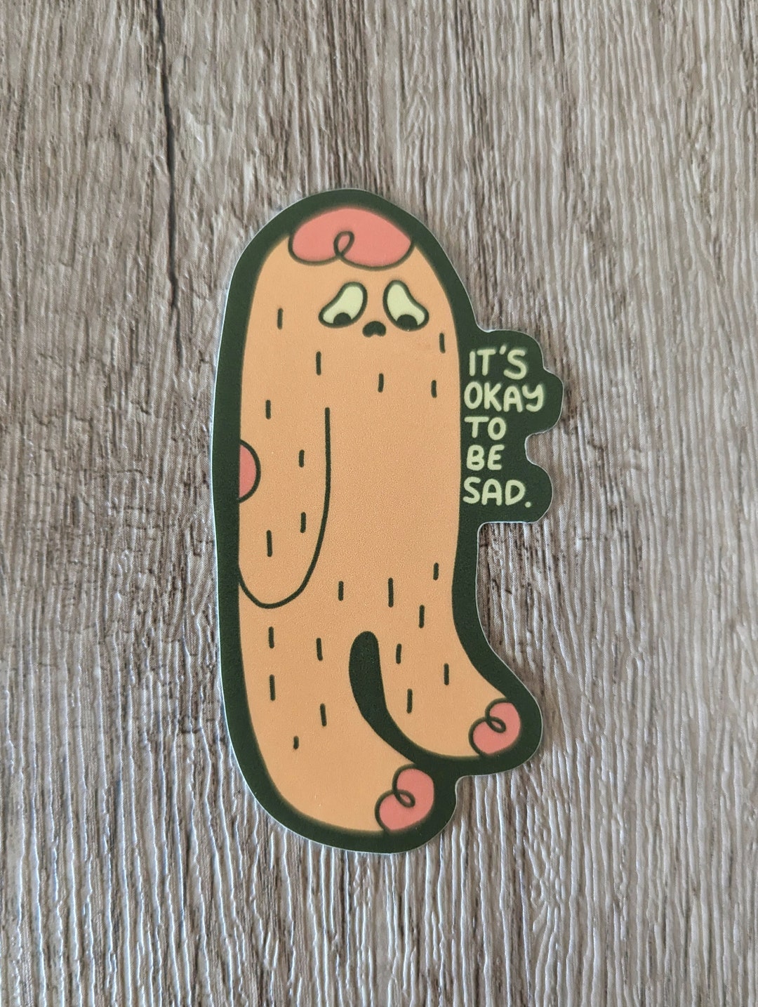 It's Okay to Be Sad Sasquatch Bigfoot Cryptid Mental Health Depression ...