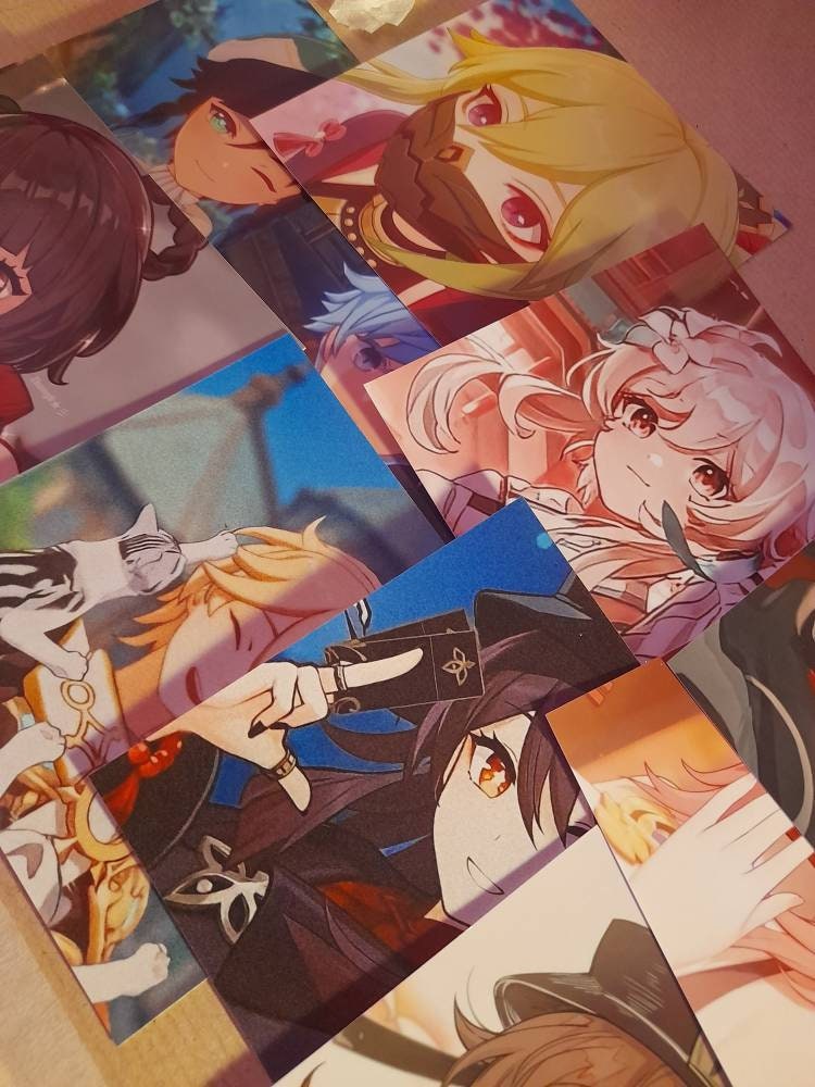 10-50 Random Genshin Impact Prints - Etsy