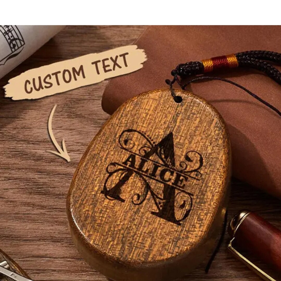 Custom Kalimba Thumb Piano Personalized 8 Keys Mini Kalimba With Name ...