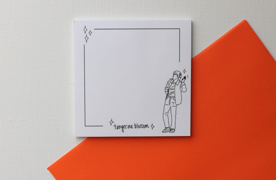 SUGA, Fly up in the Sky Memo Pad - BTS Bangtan Yoongi FESTA Inspired ...
